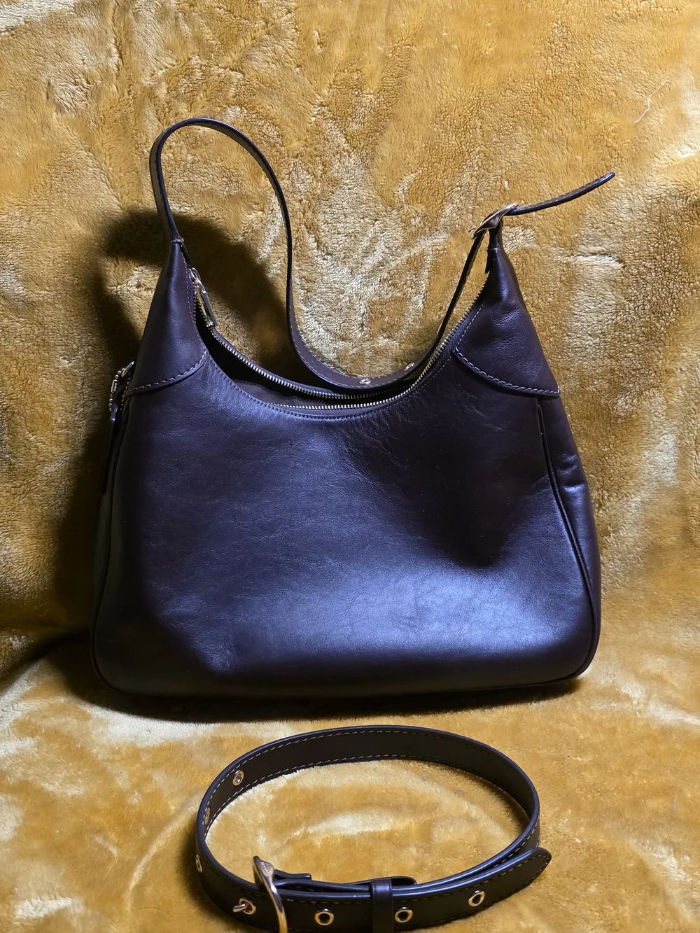 Coach | Bags | Coach Espresso Ella Shoulder Bag | Poshmark